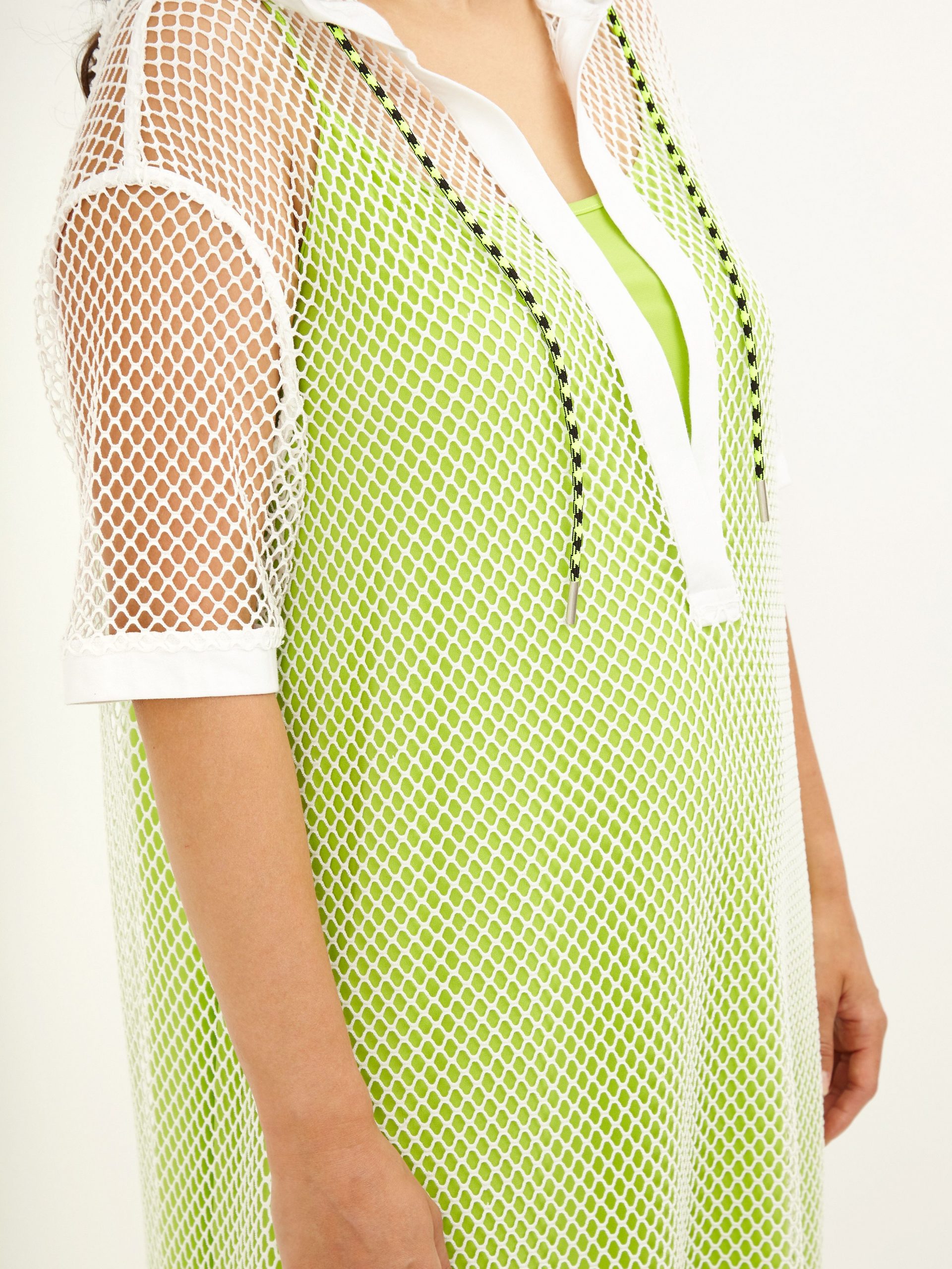 MAT FASHION Netshirt Wit - FoxyBrownShop Amsterdam