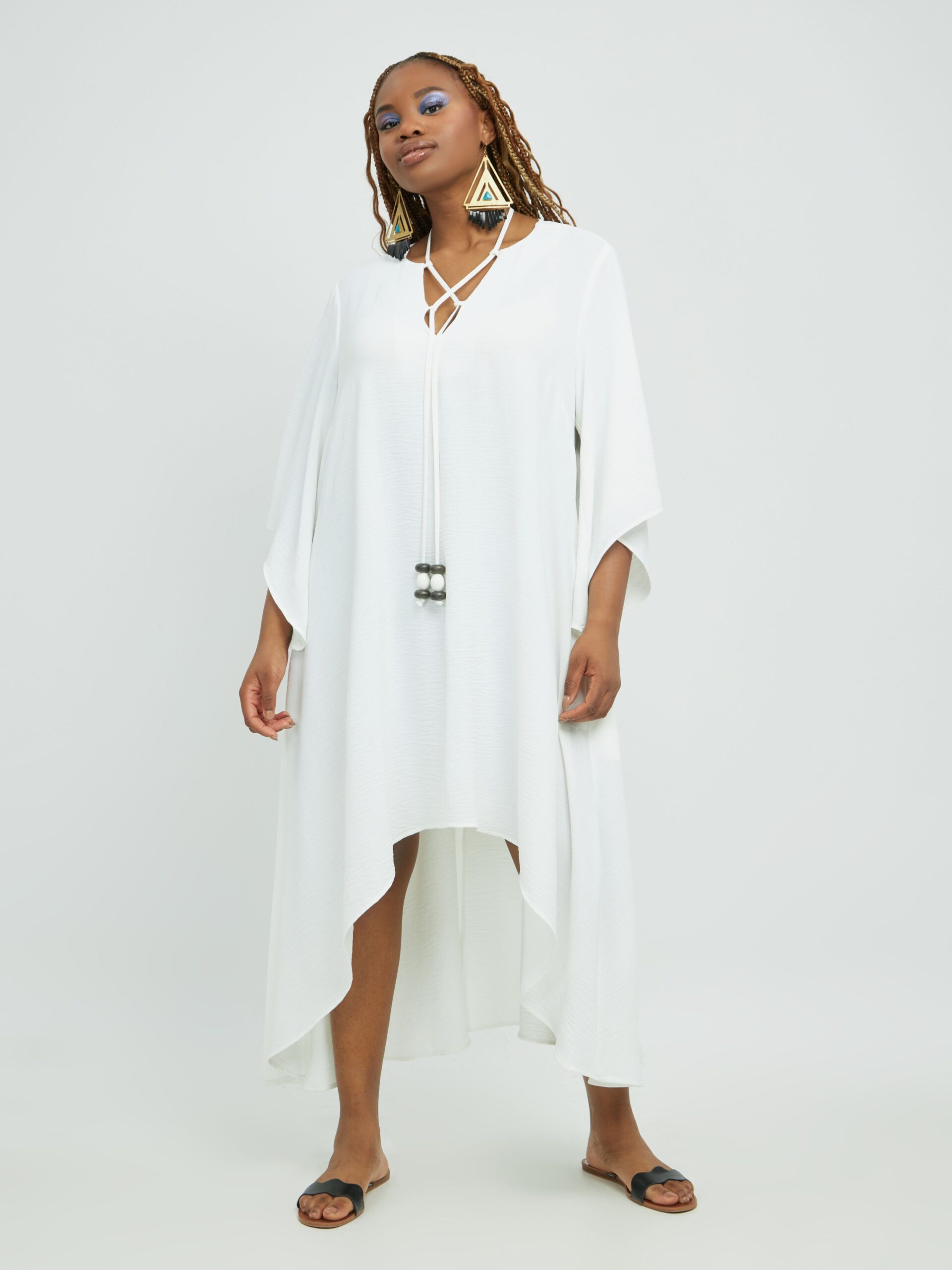 MAT FASHION Jurk Navy 7146 - FoxyBrownShop Amsterdam